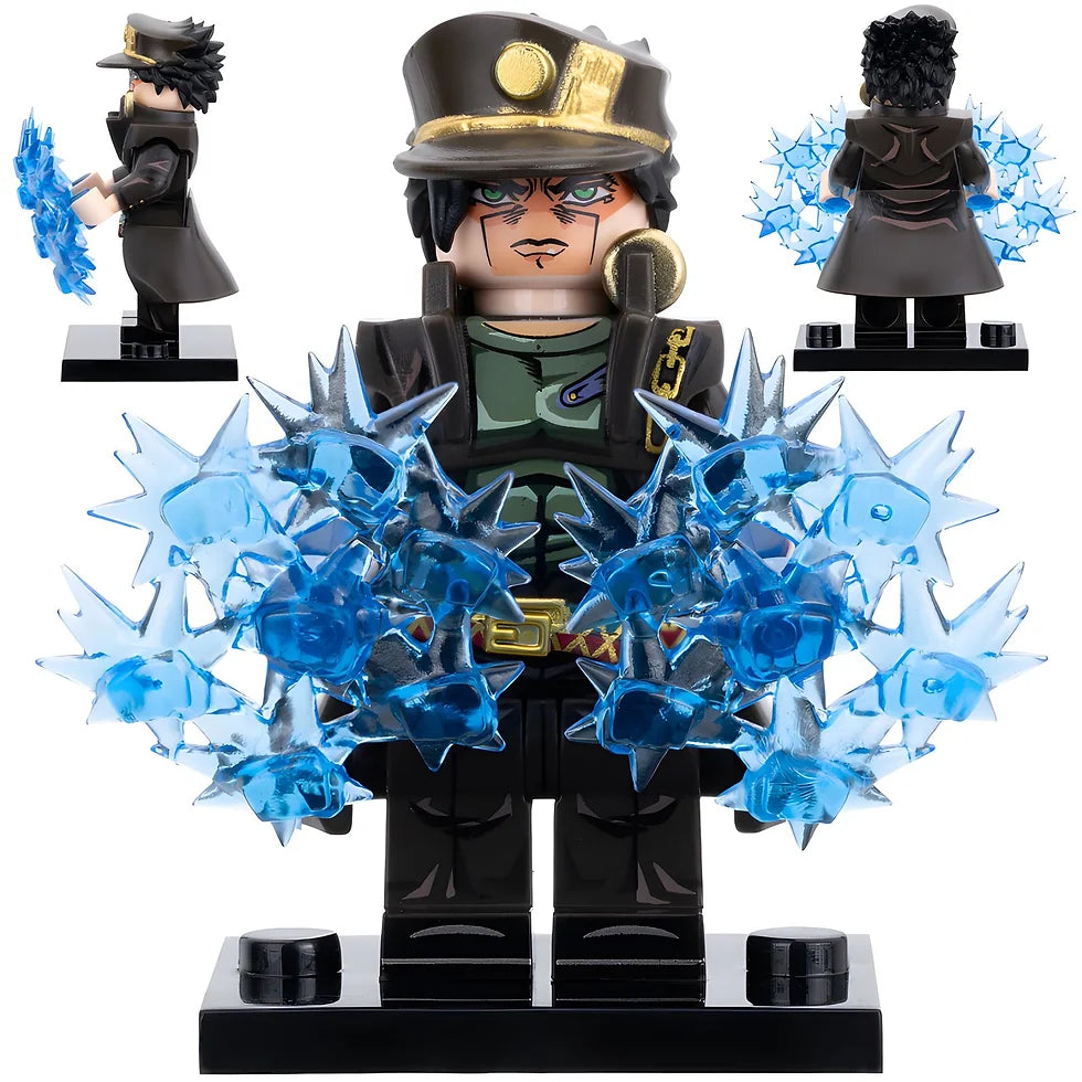 Jotaro Kujo from JoJo's Bizarre Adventure Custom Anime Minifigure ...