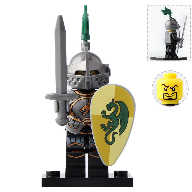 Dragon Knight Minifigure – LittleBlockShop