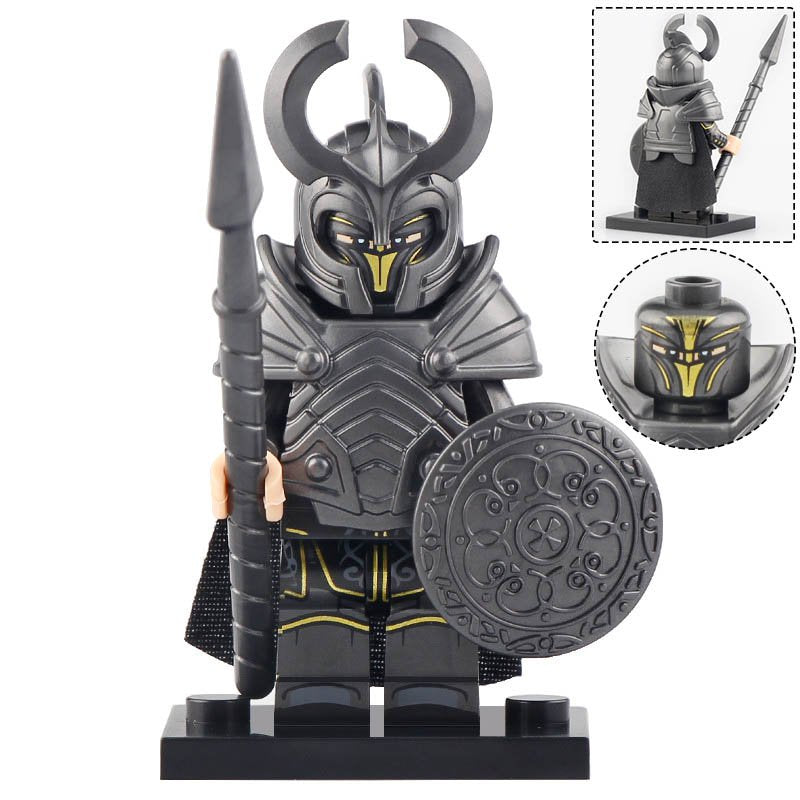 Asgard Einherjar Army Soldier Minifigure – LittleBlockShop